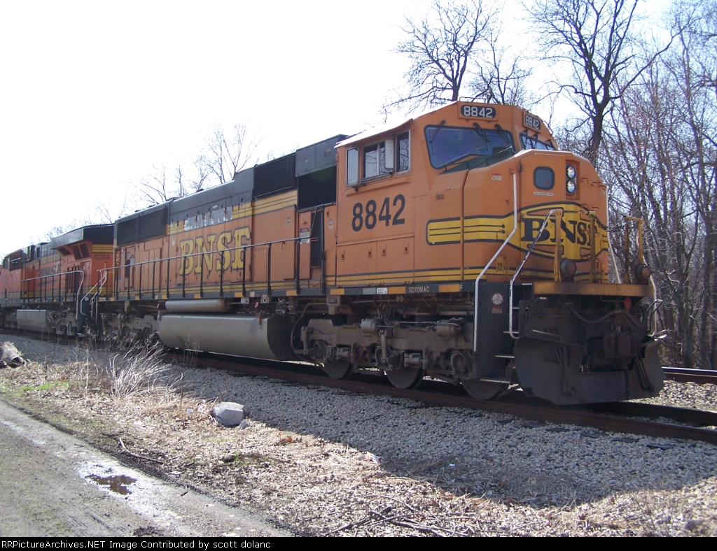 BNSF SD70MAC